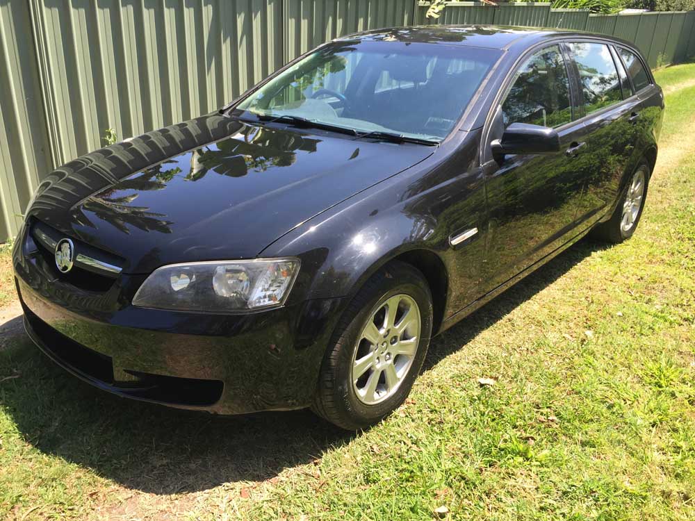 2008 Holden Commodore Omega Sportwagon Black - Used Vehicle Sales