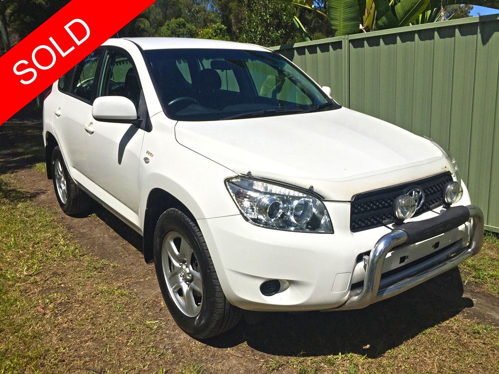 2008 Toyota RAV4 CV 4x4 Wagon White - Used Vehicle Sales