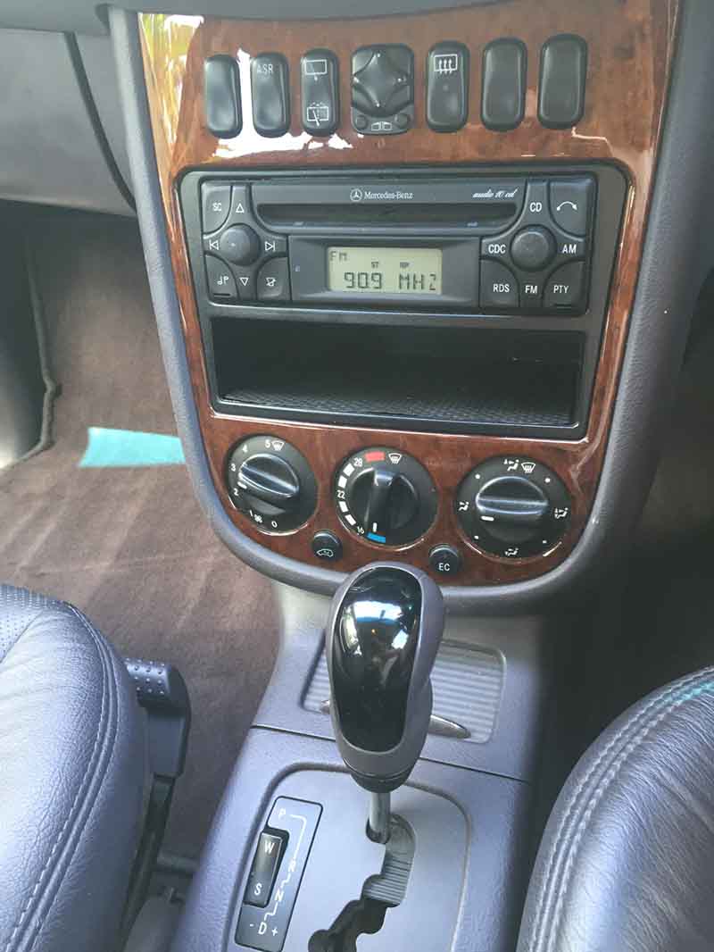 2001 Mercedes Benz A190 Avantgarde W168 Black - Used Vehicle Sales