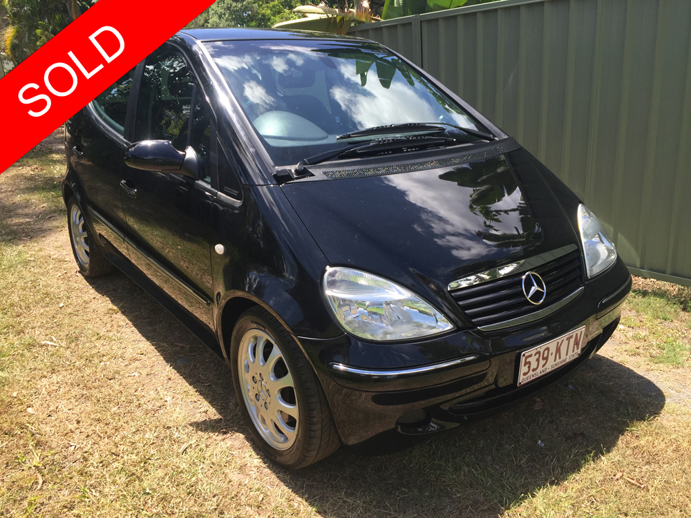 2001 Mercedes Benz A190 Avantgarde W168 Black - Used Vehicle Sales
