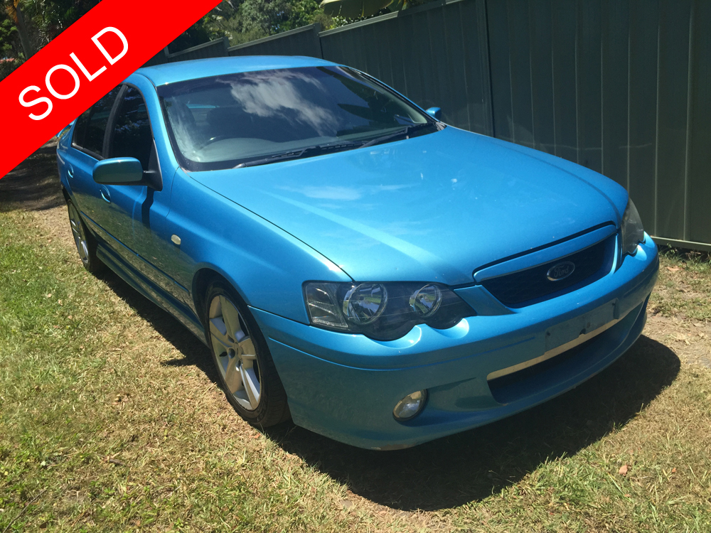 2005 Ford Falcon BA MK II XR6 Blue Sedan - Used Vehicle Sales