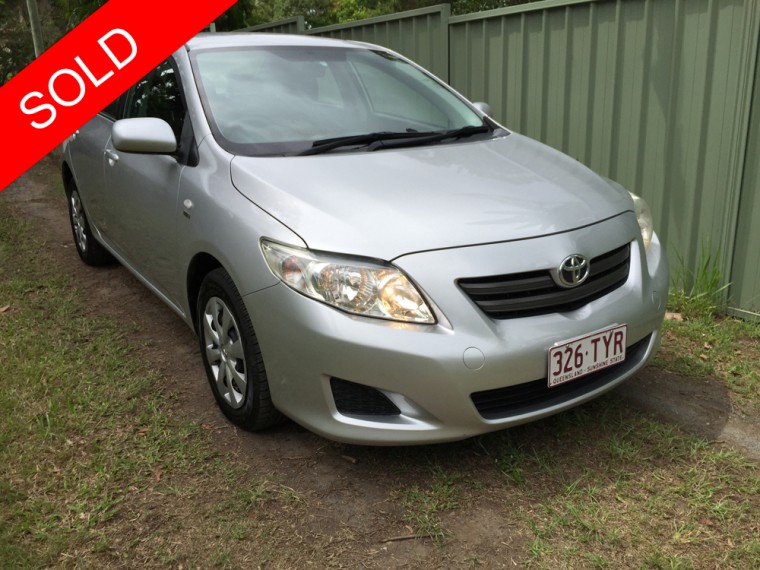 2008 Toyota Corolla Ascent Silver - Used Vehicle Sales