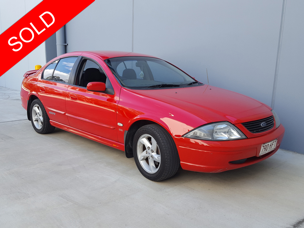 2002 Ford Falcon SR AU Series 3 Red - Used Vehicle Sales
