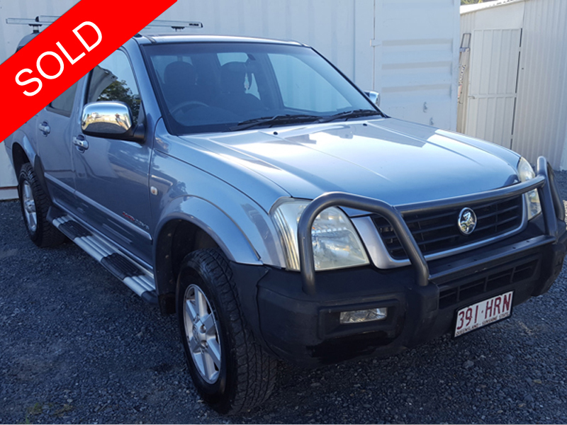 Holden Rodeo 4x4 Dual Cab 2004 Silver - Used Vehicle Sales