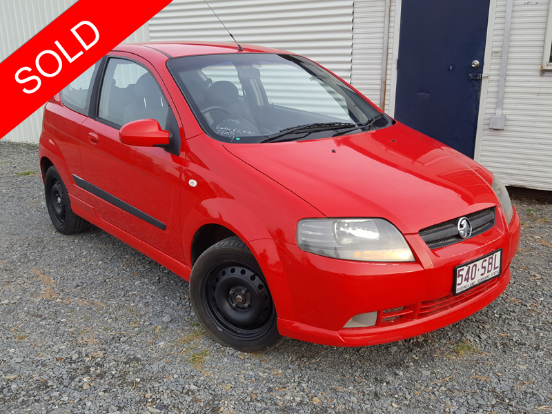2006 Holden Barina Hatchback Red - Used Vehicle Sales