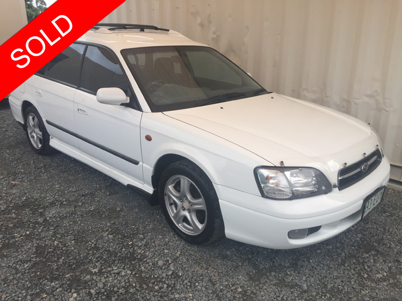 Automatic 4cyl Subaru Liberty Wagon 1998 White - Used Vehicle Sales