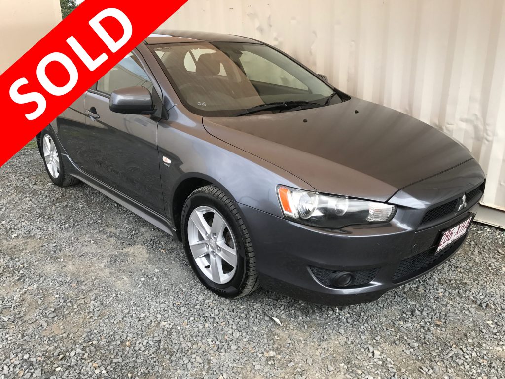 Automatic 4 cyl Sedan Mitsubishi Lancer 2007 Grey - Used Vehicle Sales