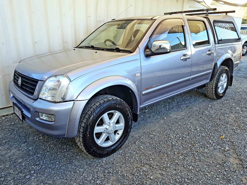 Dual Cab Ute Holden Rodeo 2004 Grey -3 | Used Vehicle Sales