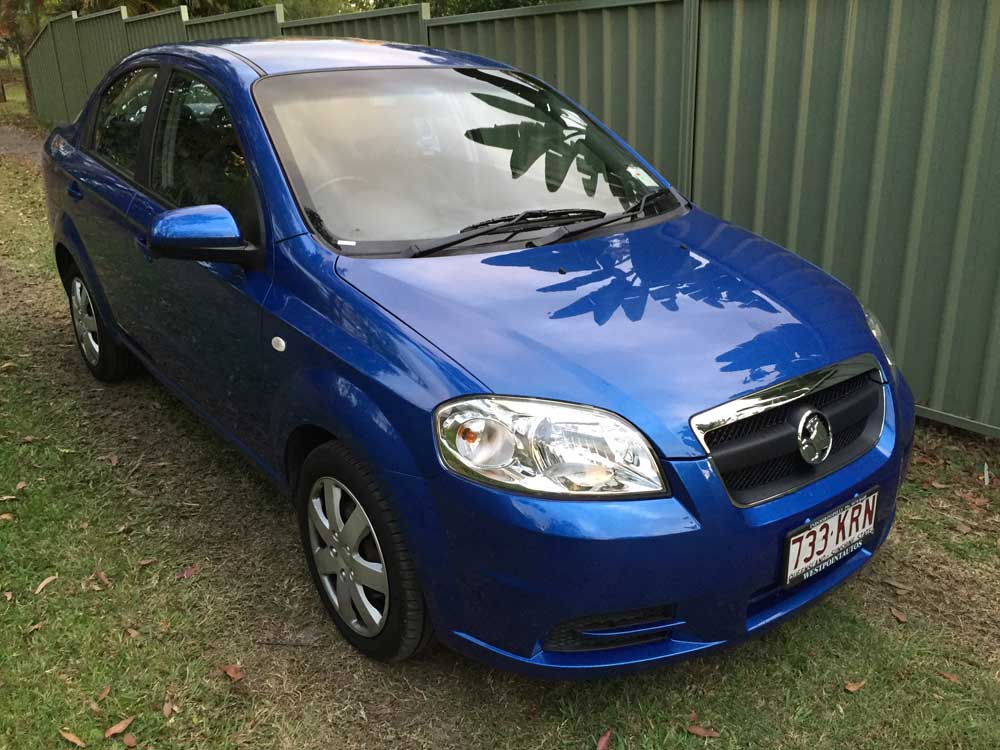 2008 Holden Barina Blue Sedan - Used Vehicle Sales