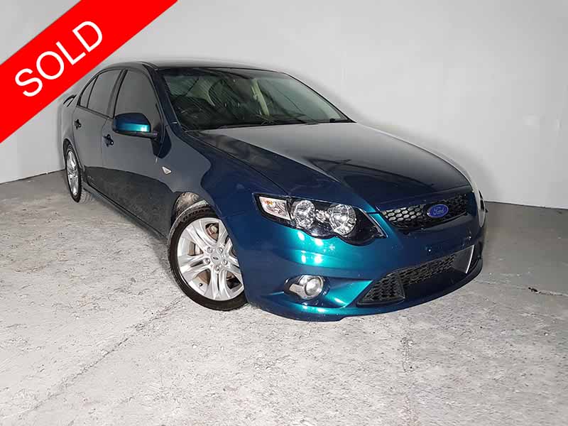 (SOLD) Ford Falcon FG XR6 Sedan 2010 Green | Used Vehicle Sales