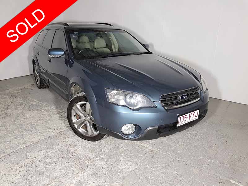 (SOLD) Subaru Outback AWD Wagon 2004 Blue | Used Vehicle Sales