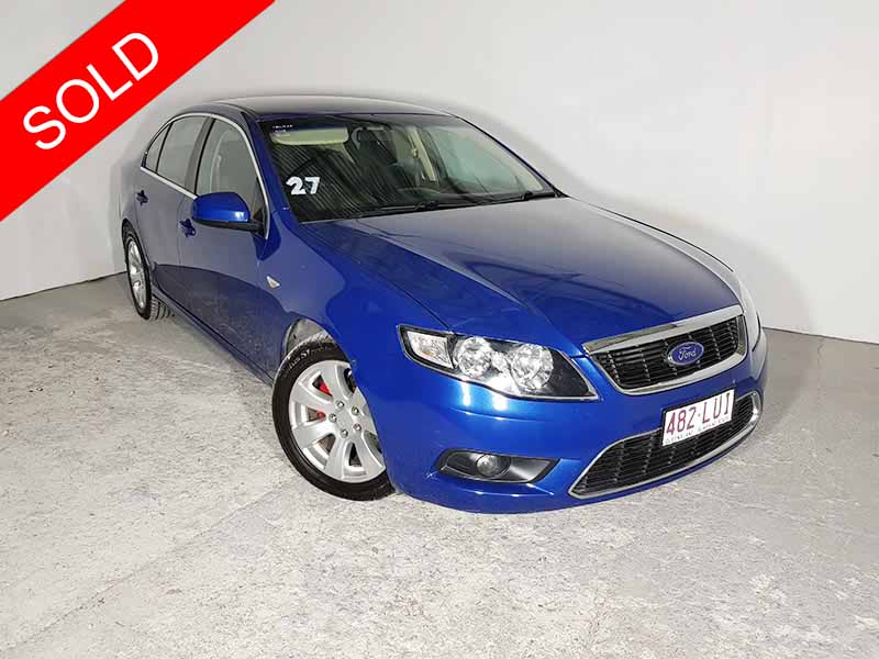 (SOLD) Automatic Ford Falcon FG G6 Sedan 2008 Blue | Used Vehicle Sales