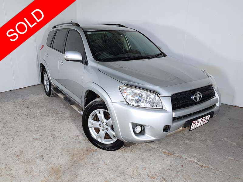 (SOLD) 4×4 SUV Toyota RAV4 Cruiser Wagon 2010 Silver | Used Vehicle Sales